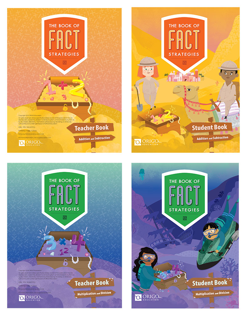 Book and Box of Fact Strategies | ORIGO Education